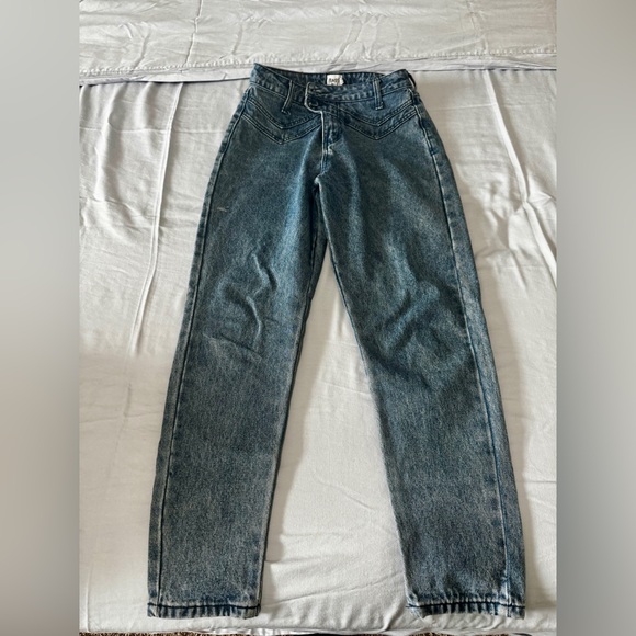 Princess Polly | Jeans | Princess Polly Blue Denim Jeans | Poshmark